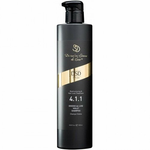 Dixidox de Luxe 4.1.1 Violet shampoo - Фиолетовый шампунь 500 мл