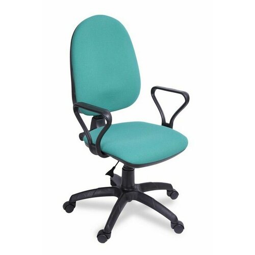 Компьютерное офисное кресло Мирэй Групп мартин самба люкс, Ткань, Сине-зеленое