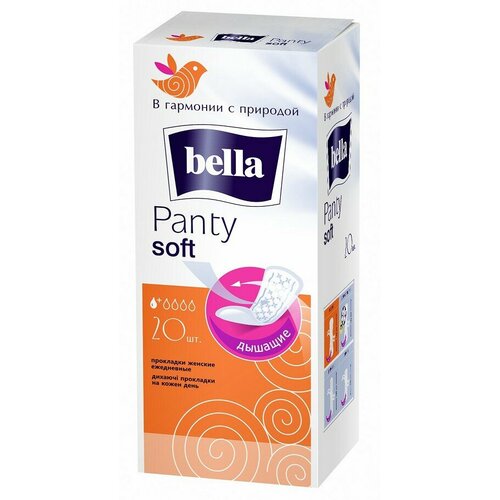 Прокладки ежедневные BELLA PANTY SOFT, 20 шт