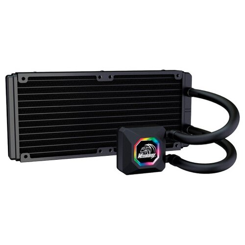 Радиатор для процессора Akasa AK-LC4002HS03, черный/RGB