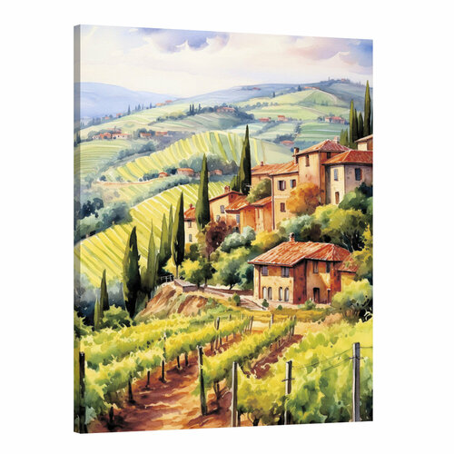 Интерьерная картина 50х70 "Италия: великолепие и элегантность"