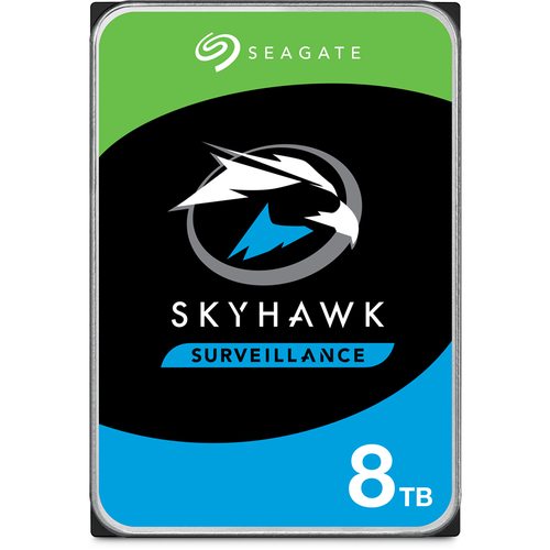 8TB Seagate SkyHawk (ST8000VX004) {SATA 6 Гбит/с, 7200 rpm, 256 mb buffer, для видеонаблюдения}