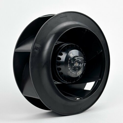 Мотор-колесо MES CF225B-2E-AC0 диаметр 225 мм центробежное, для круглых канальных вентиляторов d 200 мм, 230В, производительность 1050 м3/час, давление 490 Па, мощность 148 Вт, 0.67 А, IP 44