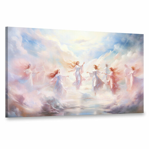 Интерьерная картина 100х60 "Танец небес"