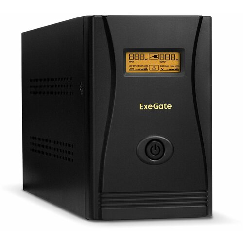 ИБП ExeGate SpecialPro Smart LLB-1600. LCD. AVR.4SH. RJ