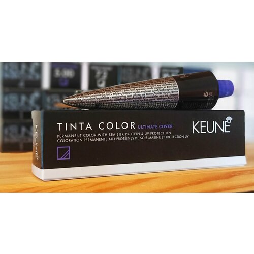 Keune Tinta Color #4.00 Перманентный краситель Тинта для седых волос, 60 мл