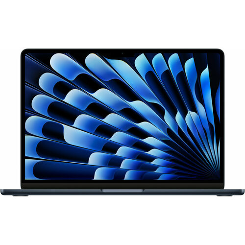 13.6" Ноутбук Apple MacBook Air 13 2024 2560x1664, Apple M3, RAM 8 ГБ, SSD 256 ГБ, Apple graphics 8-core, macOS, MRXV3, midnight, русская раскладка