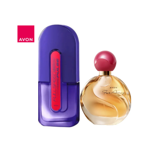 AVON Far Away (для нее) 50мл+ Full Speed Pulse (для него) 75мл, Эйвон/Фар Эвэй Парфюмерная вода+Фулл Спид Пульс Туалетная вода