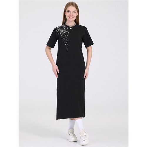 Платье Апрель, размер 92-164, черный