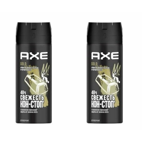 Axe дезодорант спрей мужской Gold, 150 мл - 2 шт