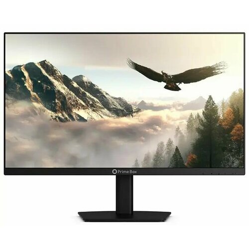 Монитор Prime Box EAGLE M24HVIB NEW (1920x1080 (FullHD), 75 Гц, IPS, LED, AMD FreeSync, HDMI, VGA, 5 мс, черный)