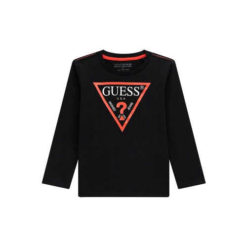 Лонгслив GUESS, размер 3 года, черный