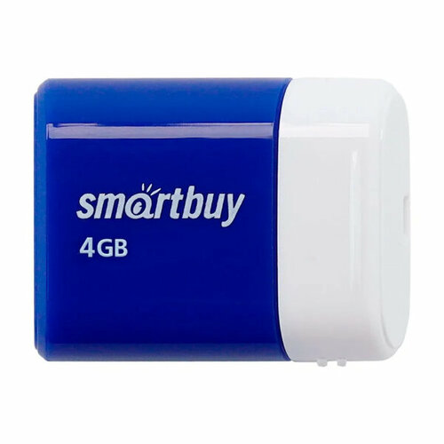 Память Flash USB 04 Gb Smart Buy LARA Blue