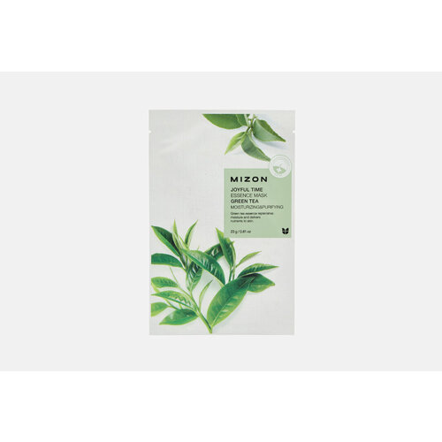 Тканевая маска Mizon, Joyful Time Essence Mask Green Tea 23шт