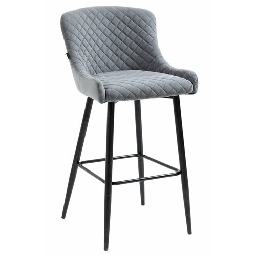 Барный стул Everprof Nico ткань, серый, E-18397