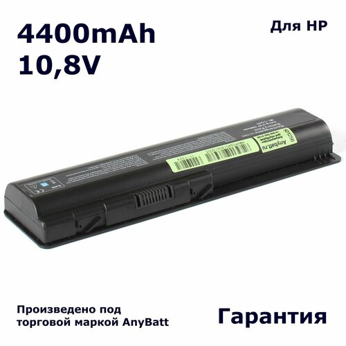 Аккумулятор AnyBatt 4400mAh, для HP- Presario CQ60-305ER Pavilion dv6-1211er dv6-2040ER dv6-2155ER dv5-1176er dv6-1120ER