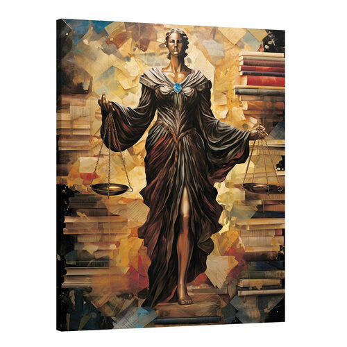 Интерьерная картина 50х70 "Правосудие"