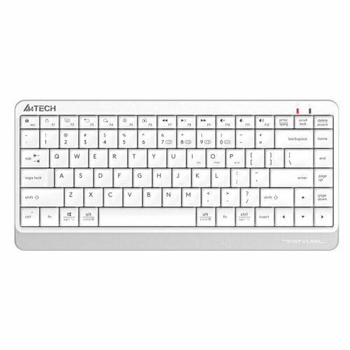 Клавиатура A4Tech Fstyler (FBK11 WHITE) белый/серый USB беспроводн/BT/Radio, 1729901