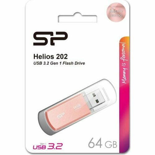 Флеш Диск Silicon Power 64GB розовый (SP064GBUF3202V1P)