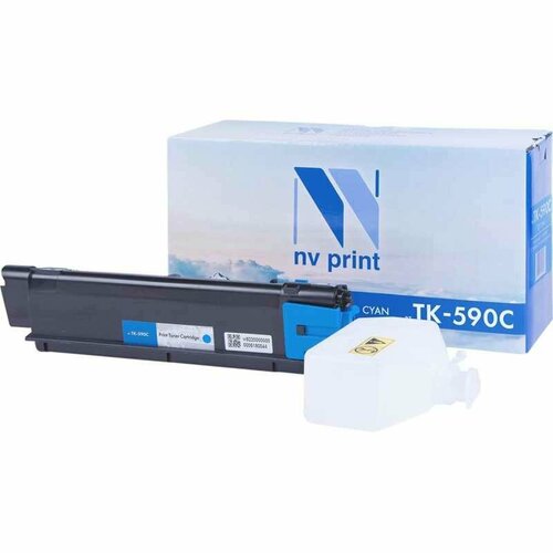 Картридж лазерный NV Print TK-590C гол. для Kyocera ECOSYS M6526 (ЛМ)