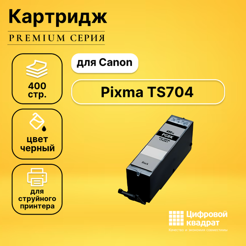 Картридж DS для Canon Pixma TS704 совместимый