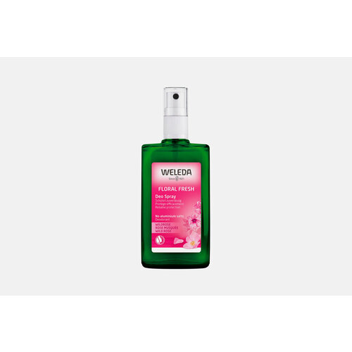 Дезодорант с натуральными эфирными маслами розовый Weleda Wild Rose Deodorant / объём 100 мл