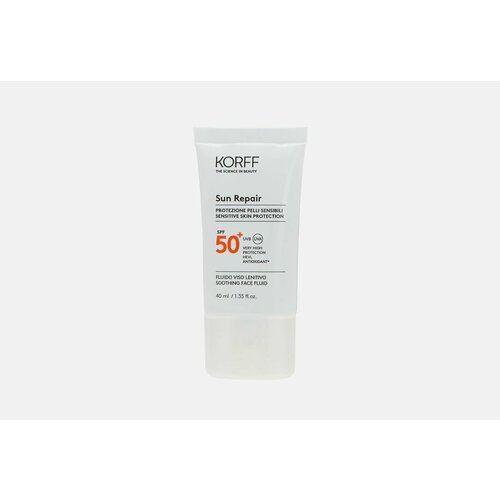 Успокаивающий солнцезащитный флюид SPF50+ KORFF, Sun Repair 40 мл