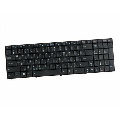 Клавиатура ZeepDeep для ноутбука Asus F52, F90, K50, K51, K60I, K60IJ, K61, K62, K70, K71, K72, P50, X5DIJ, черная, горизонтальный Enter ZeepDeep