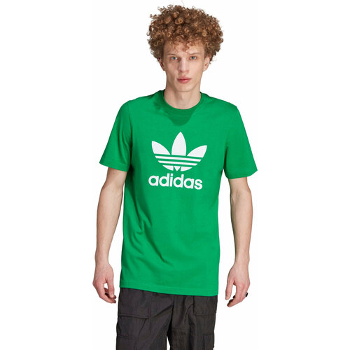 Футболка adidas, размер XS, зеленый