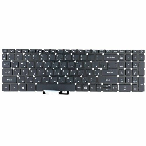 Клавиатура для ноутбука Acer A317-51, черная, 1 шт.