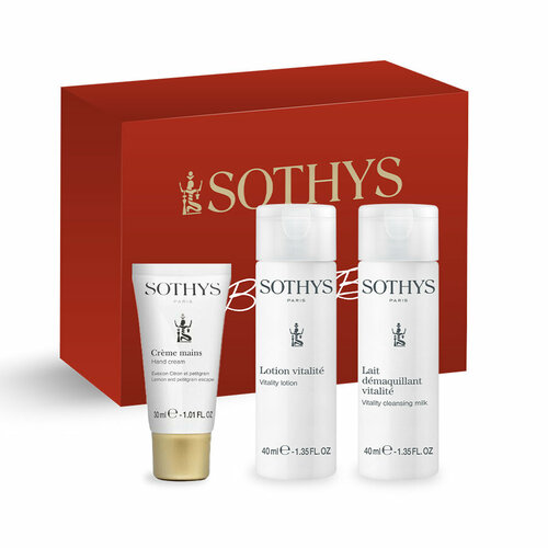 Sothys, Набор косметики: молочко, тоник, крем для рук