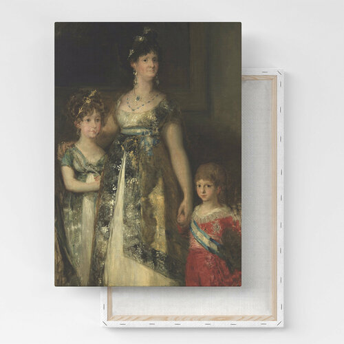 Картина на холсте, репродукция / Мариано Фортуни - The Queen of Spain / Размер 30 x 40 см