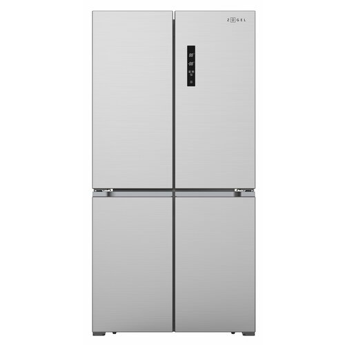 Многокамерный холодильник ZUGEL ZRCD430X, нержавеющая сталь
