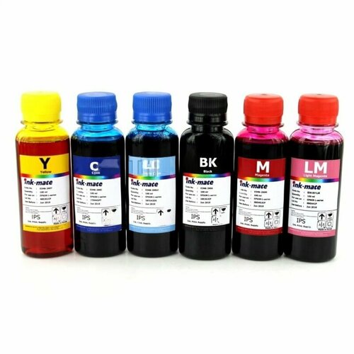 Комплект чернил Ink-Mate L-series (100ml. 6 цветов) для Epson L1800
