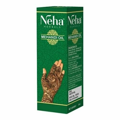 Neha MEHANDI OIL (Масло для мехенди Нэха), 6 мл.