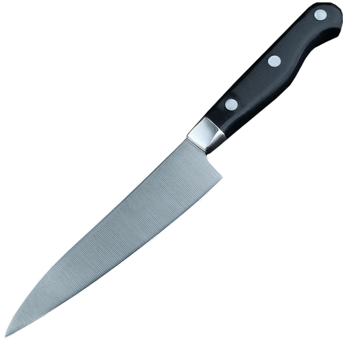 Нож кухонный универсальный 125мм, молибден-ванадиевая сталь, рук. Pom пластик - MURATO Basic