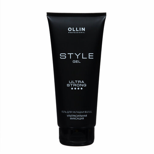 Гель ультрасильной фиксации Ollin Professional Style, 200 мл