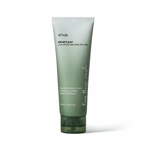 Пилинг-гель отшелушивающий с LHA-кислотой | ANUA Heartleaf LHA Moisture Peeling Gel 120 ml