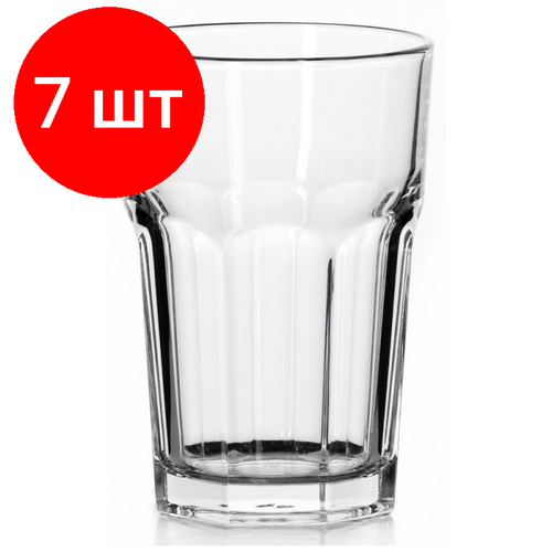 Комплект 7 штук, Стакан касабланка 355мл (52708SLBT)