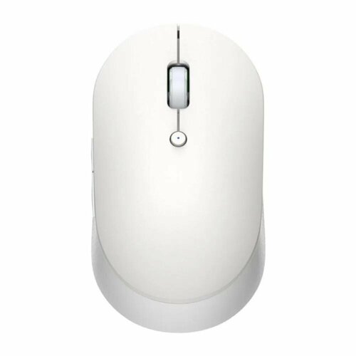 Мышь Xiaomi Mi Mouse Silent Edition Dual Mode, WXSMSBMW03, беспроводная, бесшумная, белый