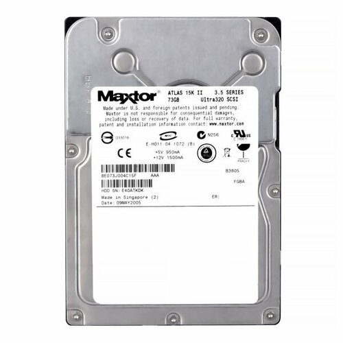 Жесткий диск Maxtor 8E073J0 73,4Gb U320SCSI 3.5" HDD
