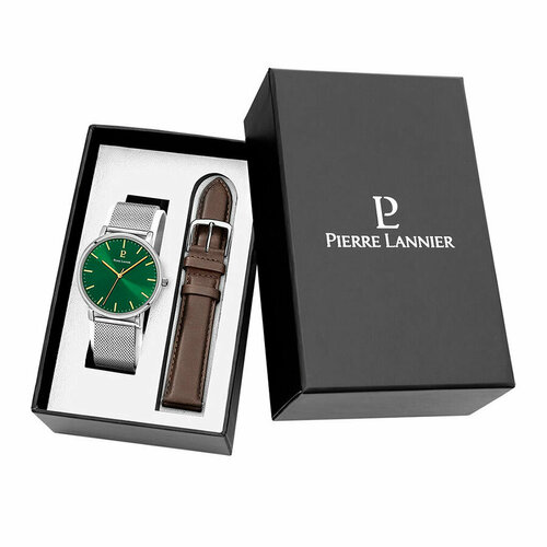 Наручные часы PIERRE LANNIER 386C171, зеленый