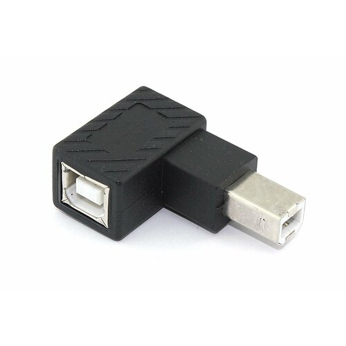 Угловой удлинитель USB Type B с поворотом вниз