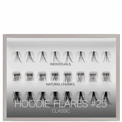 Huda Beauty Накладные ресницы hoodie flares #25 classic lashes