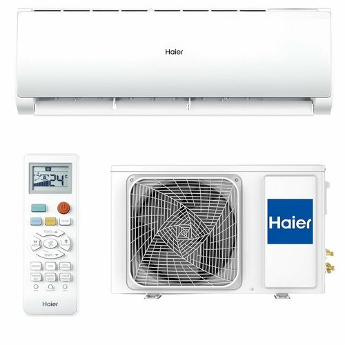 Сплит-система Haier HSU-24HTT103/R3 / HSU-24HTT103/R3 внутренний и внешний блок (Белый)