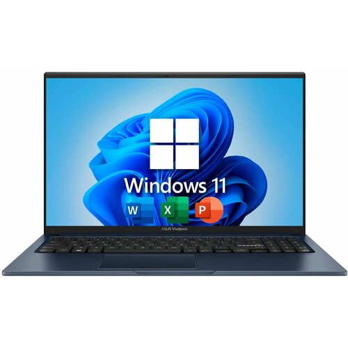 15.6" Ноутбук ASUS VivoBook 15X, Intel Core i3-1215U (6 ядер), RAM 16 ГБ, SSD 512 ГБ, Intel UHD Graphics, Windows 11 + Office 2021, Русская раскладка