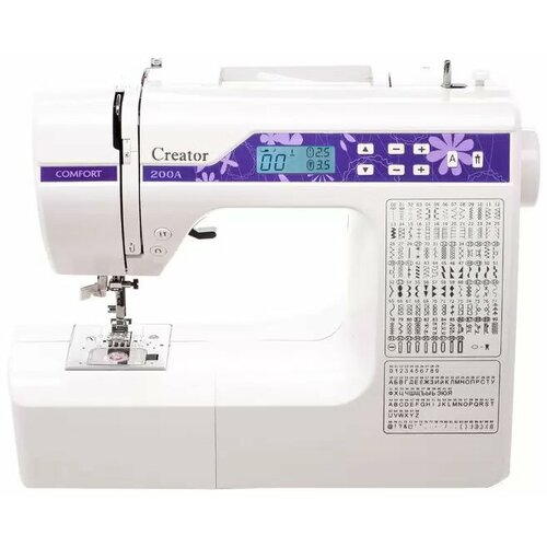 Швейная машина Comfort 200A (электронное управление, петля-автомат, 190 операций)