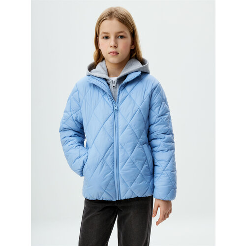Куртка Sela, размер 152, голубой, бирюзовый