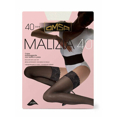 Чулки  Omsa Malizia, черный