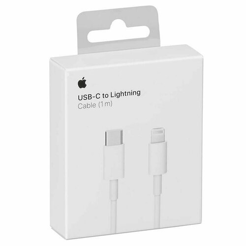 Кабель USB-C to Lightning Cable (1m) 8 pin для 8 X Xr Xs 11 11 Pro 11 Pro Max / 12 12 Mini 12 Pro 13 13 Mini 13 Pro 13 Pro Max SE 2022 14/AirPods MQGJ2ZM/A Model A1703